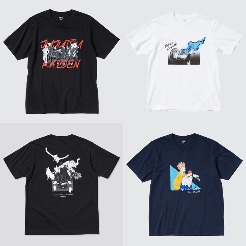 Jual uniqlo tshirt jujutsu kaisen new original Indonesia|Shopee Indonesia