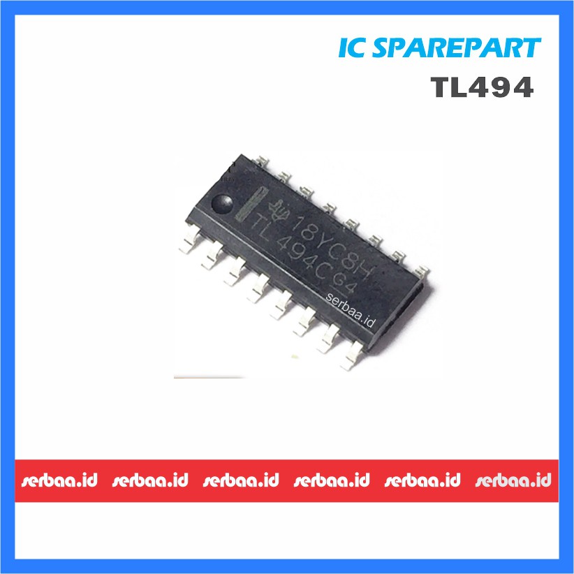 Jual TL494 TL494CDR SOP-16 PWM controller IC | Shopee Indonesia