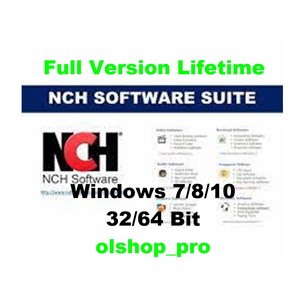 Jual NCH Amazing Software Suite (All New Update Version) Lengkap ...