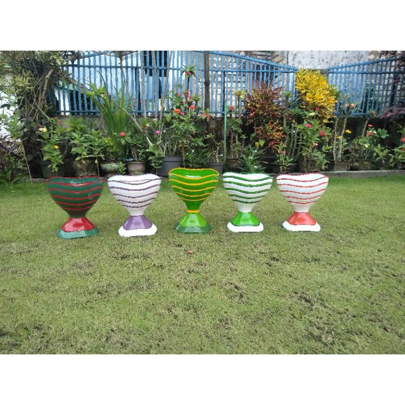 Jual pot bunga daur ulang galon lemineral | Shopee Indonesia