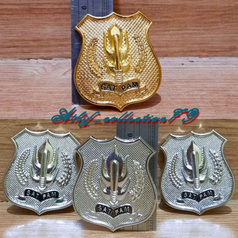 Jual Pin Kewenangan Satpam Security Terbaru Lencana Satpam Pin ...