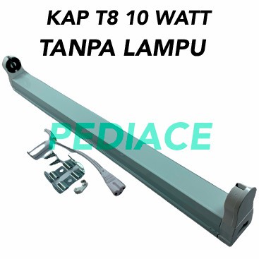 Jual Rumah / Kap Lampu T8 10W 10 Watt 220V Himawari Bracket Electronic ...