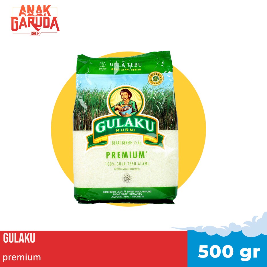 Jual Gulaku 500gr / Gulaku Premium 500 gr / Gulaku 1/2 kg | Shopee ...