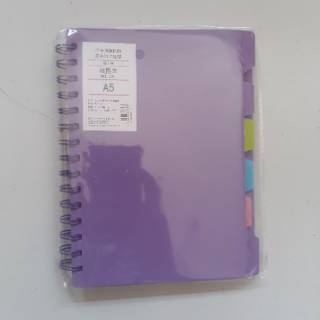 Wengu Notebook Spiral Ukuran B5 / A5 Isi 4 Warna | Shopee Indonesia
