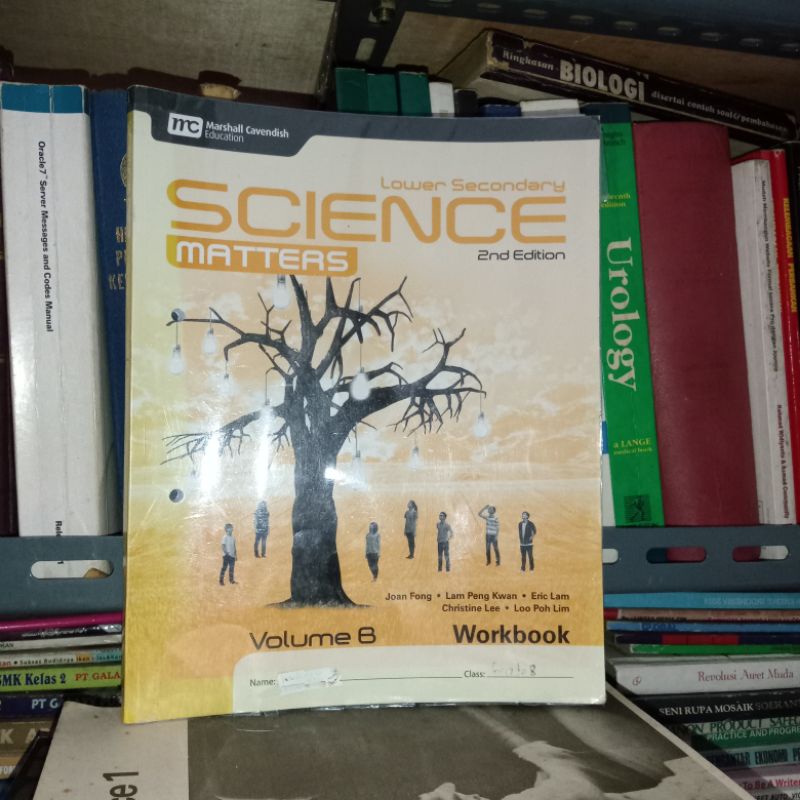 Jual LOWER SECONDARY SCIENCE MATTERS 2ND EDITION VOLUME 8 WORKBOOK ...