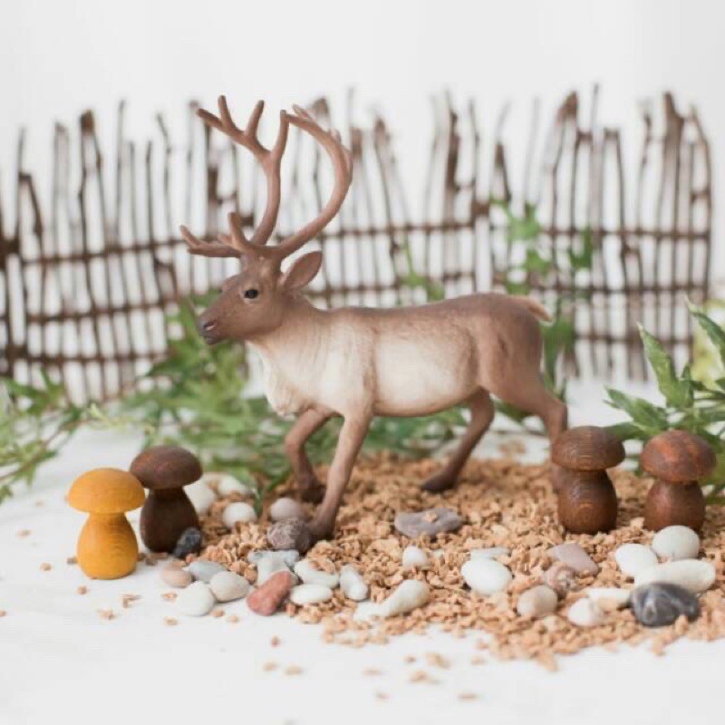 Jual Mojo Fun Reindeer / Rusa Kutub - Wildlife Collection | Shopee ...