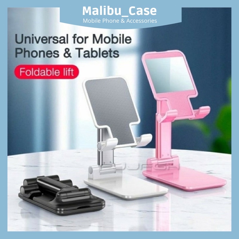 Jual STAND HOLDER HP - FOLDING DESKTOP PHONE FOLDABLE LIFTABLE | Shopee ...