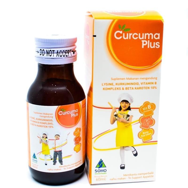Jual Curcuma Plus Syrup 60 ml / Vitamin Anak | Shopee Indonesia