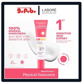 Jual LABORE Sensitive Skin Care BiomeProtect Physical Sunscreen SPF 45 ...