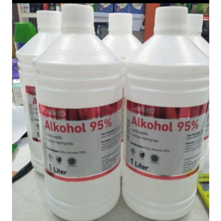 Jual Alkohol 95% Onemed 1 Liter | Shopee Indonesia