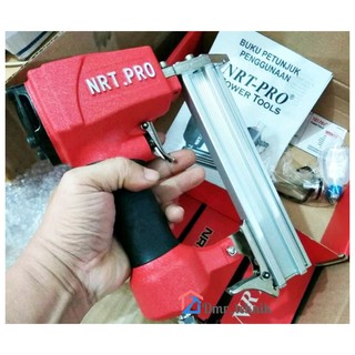 Jual PAKU TEMBAK ANGIN NRT-PRO Air Nailer F30 Mesin Alat Paku Tembak Lurus | Shopee Indonesia