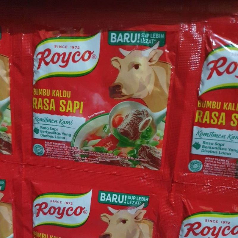 Jual Royco sapi 8gr (1sachet) | Shopee Indonesia