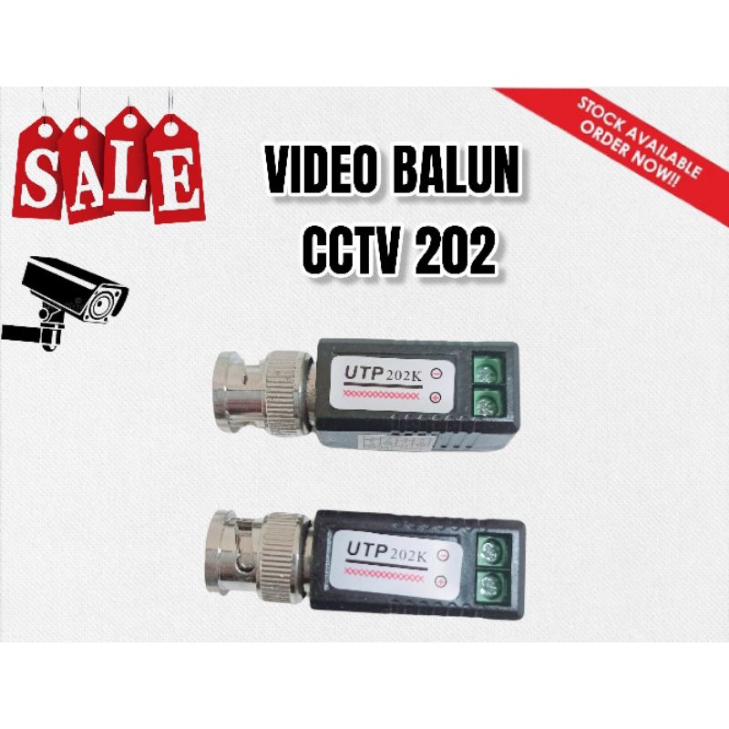 Jual VIDEO BALUN PASSIVE 1CH CCTV SUPPORT ANALOG/AHD/TVI/CVI , up to 5mp | Shopee Indonesia