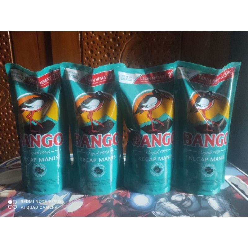 Jual Bango Kecap Manis kemasan Jumbo 735ml & Bango Kecap Manis Hitam ...