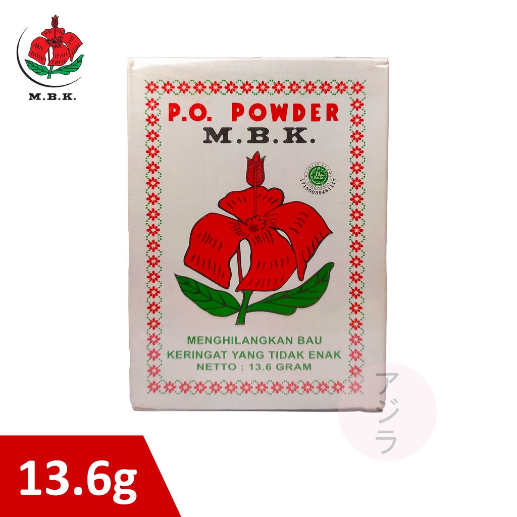 Jual Bedak MBK Putih PO Powder 1 Box Isi 12 Sachet 13.6g Indonesia ...