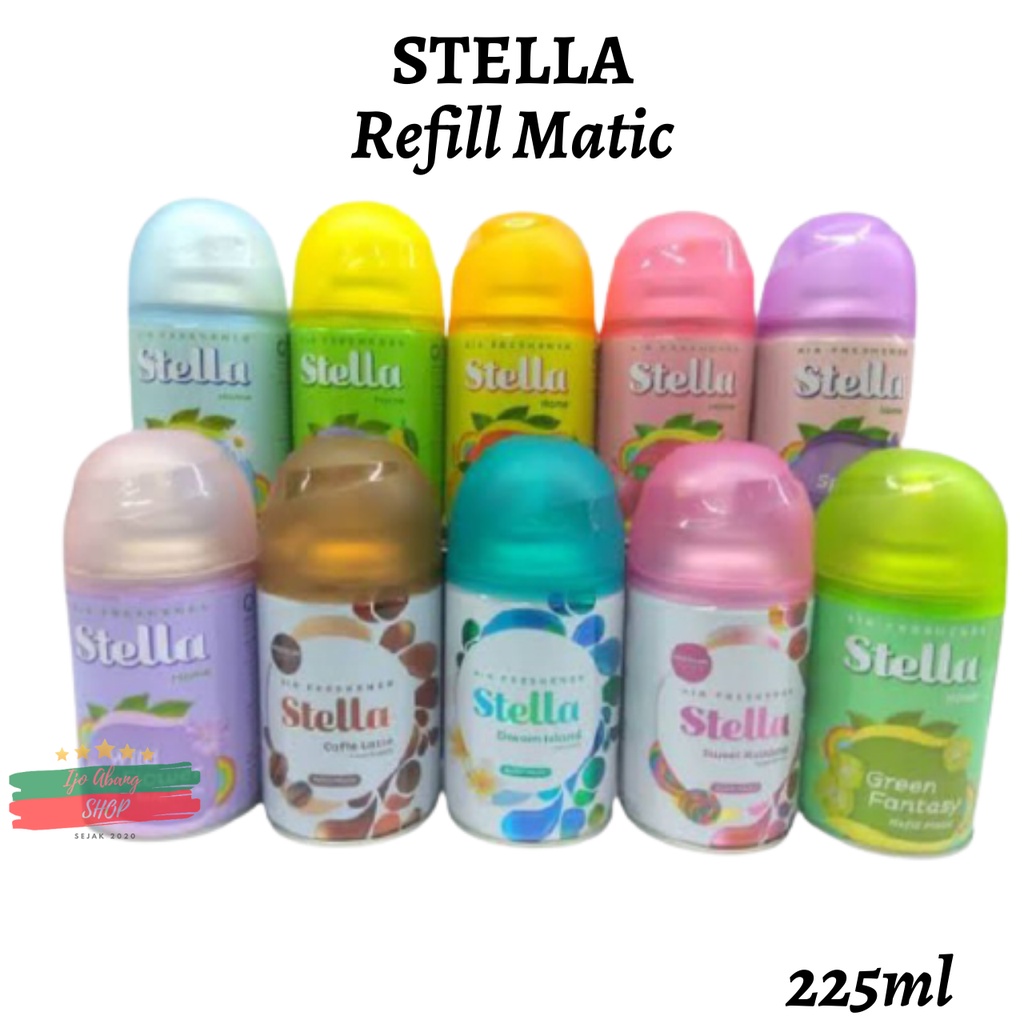Jual Stella Refill Matic 225ml Isi Ulang Pengharum Ruangan Semprot ...