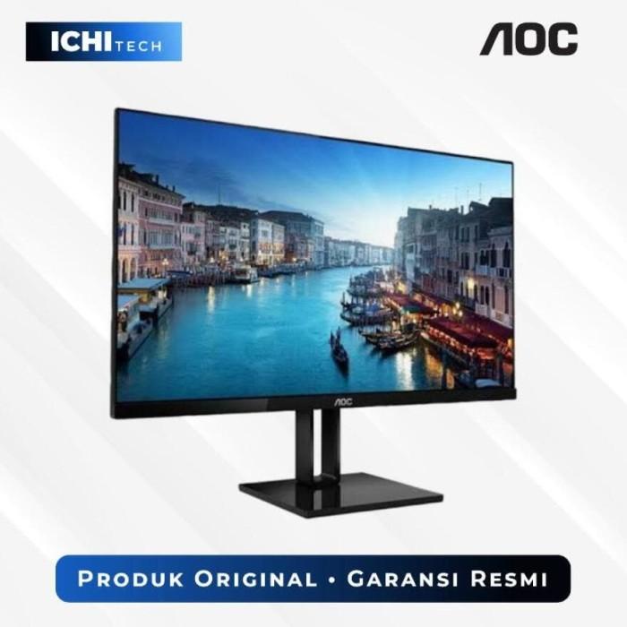 Jual Monitor AOC 24V2Q LED 24 Inch IPS 75Hz HDMI Display Port | Shopee ...