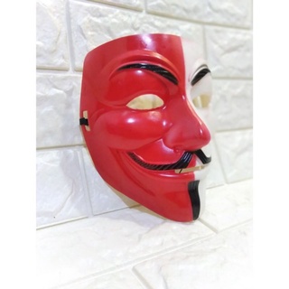 Jual Topeng Hacker / Topeng Anonymous / Topeng Heker Merah Putih ...