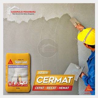 Jual Sika Wall 180 Skimcoat - Acian Dinding Plasteran 40kg | Shopee ...