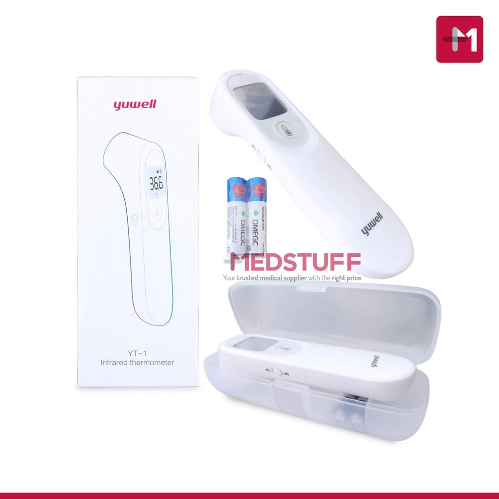 Termometer Digital Head Yuwell Infrared YT-1 Duo Sensor Thermometer ...