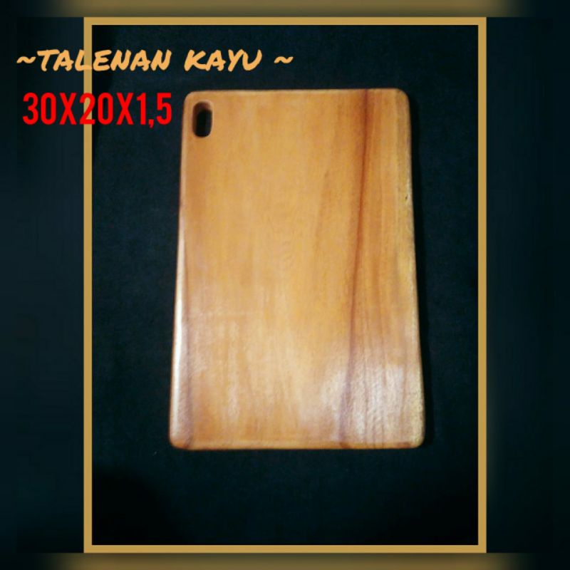 Jual Talenan Kayu geratis pisau / Tatakan Kayu mahoni/ Alas Kayu ...