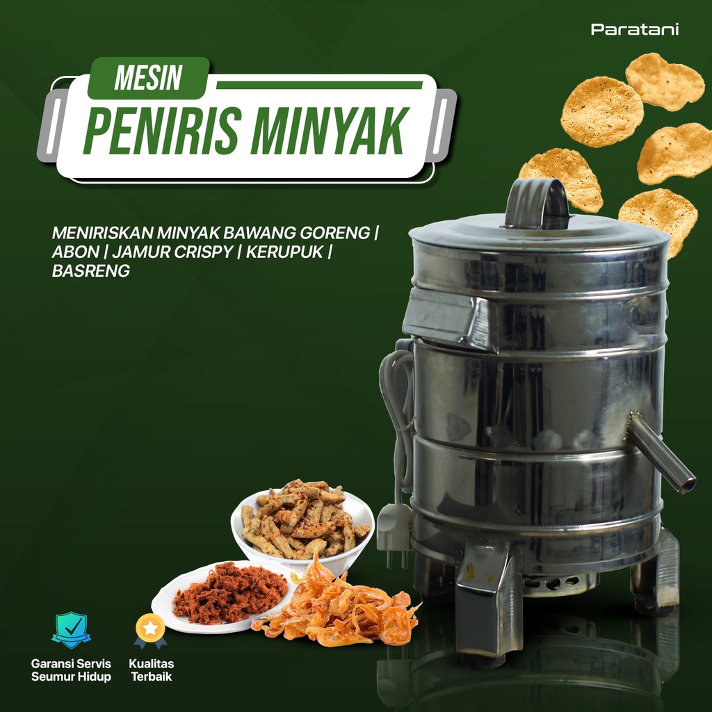 Jual Mesin Peniris Minyak Spiner 3 Liter Spinner Pengering Minyak 1,5kg ...