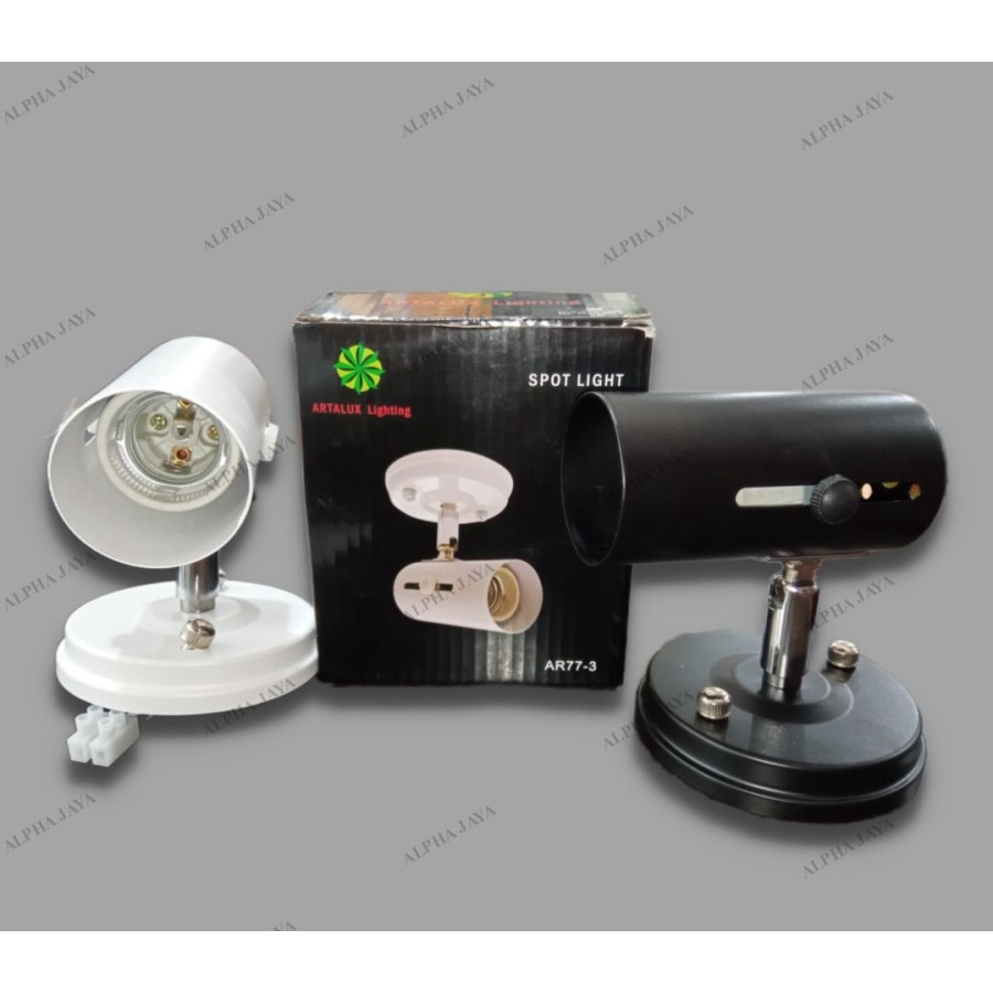 Jual Kap Lampu Sorot Led Spotlight E27 Artalux | Shopee Indonesia