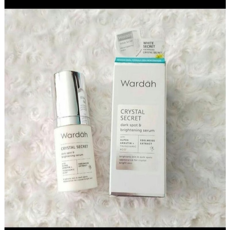 Jual Wardah Crystal Secret dark spot brightening serum 20ml | Shopee Indonesia