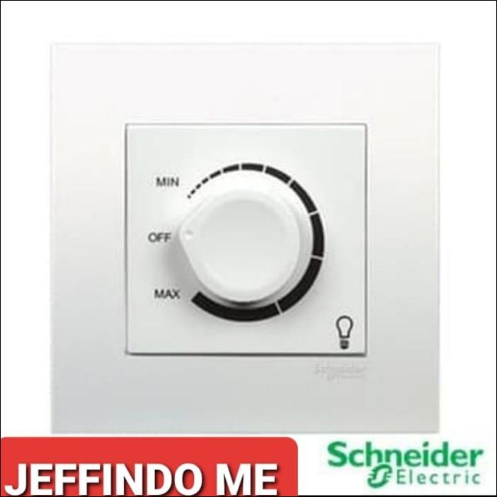 Jual SCHNEIDER SAKLAR DIMMER 1G VIVACE KB31RD400 1 GANG 400W DIMMER ...