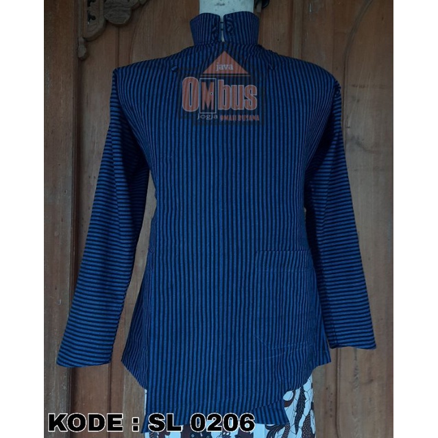 Jual Surjan Lurik Kode:SL 0206|| Kwalitas Tenun Grade A||Baju Lurik||Busana Jawa||Java Ombus ...