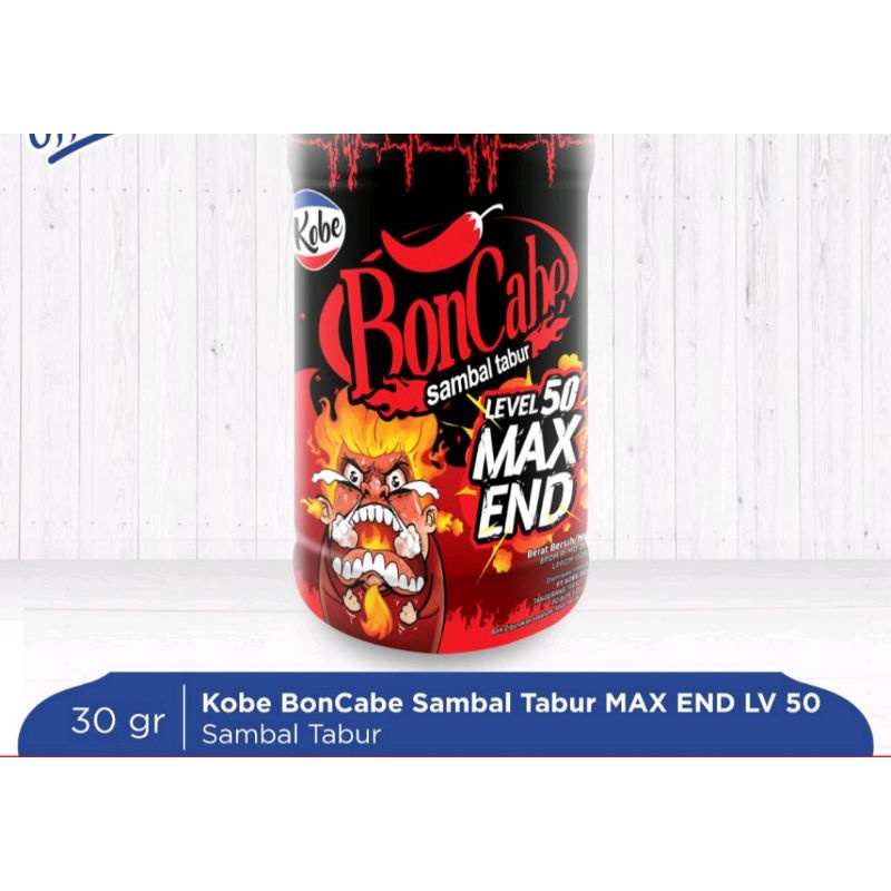 Jual BonCabe Bon Cabe Level 50 Rasa Original Max End Botol 30gr ...