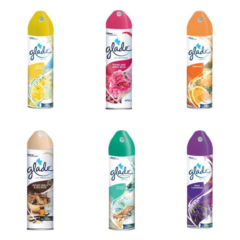 Jual Glade Aerosol Pengharum Ruangan [350 mL] | Shopee Indonesia