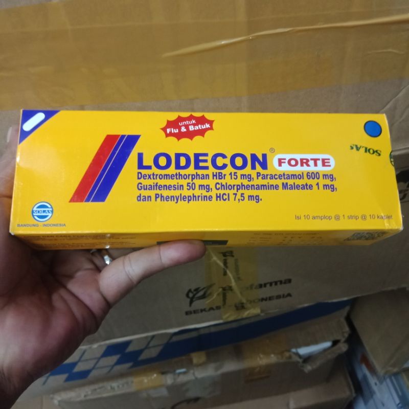 Jual LODECON Forte Obat Flu & Batuk 100tablet | Shopee Indonesia Jual LODECON Forte Obat Flu & Batuk 100tablet | Shopee Indonesia