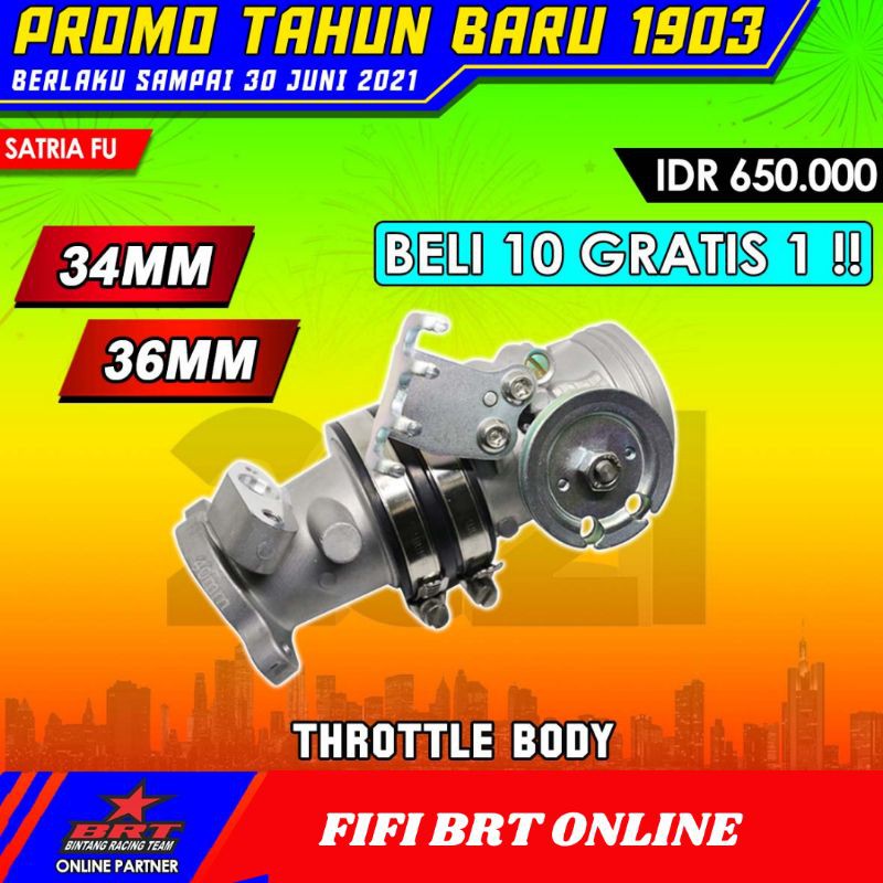 Jual TB BRT THROTTLEBODY SATRIA FU | Shopee Indonesia