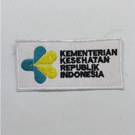 Jual Logo Bordir Kementerian Kesehatan/Logo Bordir / Bordir / Bordir ...