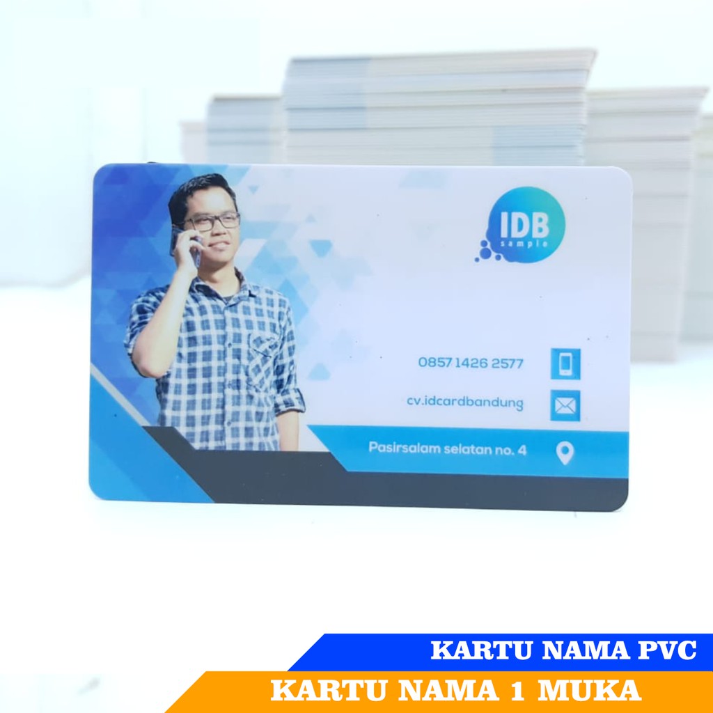Jual CETAK KARTU NAMA BAHAN PVC STANDAR ATM | Shopee Indonesia Jual CETAK KARTU NAMA BAHAN PVC STANDAR ATM | Shopee Indonesia