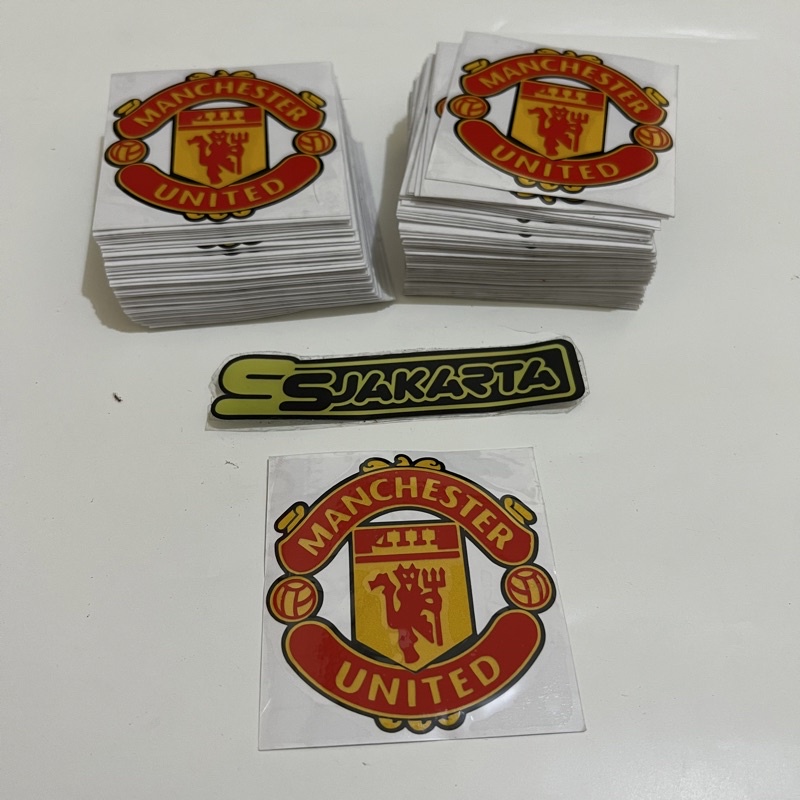 Jual STIKER STICKER MANCHESTER UNITED CUTTING | Shopee Indonesia