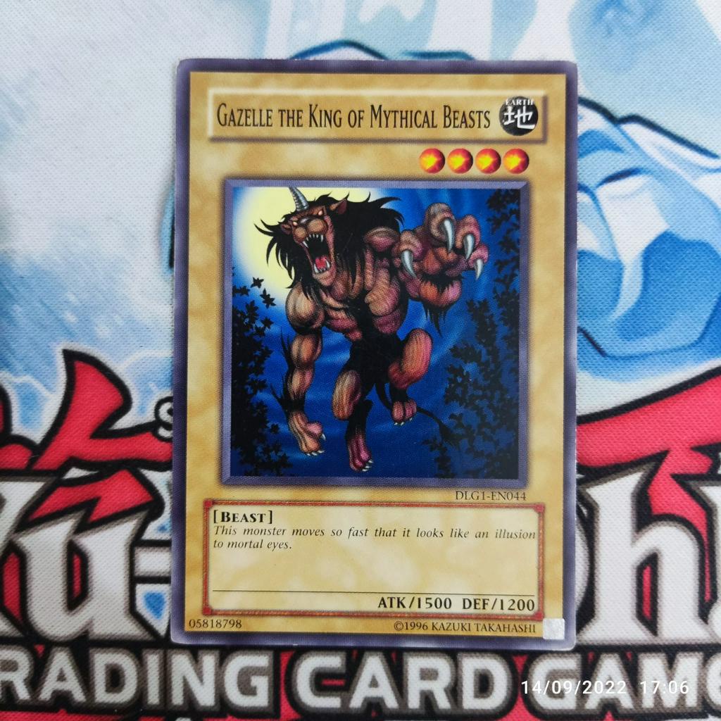 Jual yugioh gazelle the king of mythical beast DLG1 common original | Shopee Indonesia