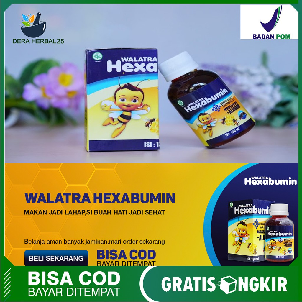 Jual Khasiat dan Manfaat Hexabumin | Suplemen Kesehatan dari Madu Dan ...
