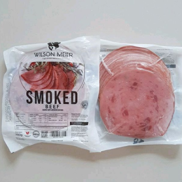 Jual Smoked Beef Bernardi / Smoked Beef Wilson Meier 200gr | Shopee ...