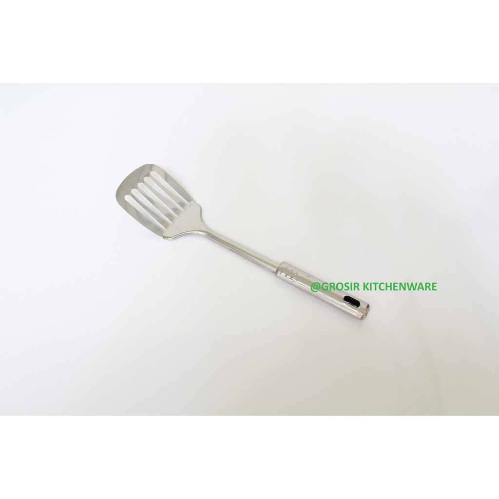 Jual Spatula Stainless Steel / Sodet Kipas Gaggang Besi INOX/Penggoreng ...