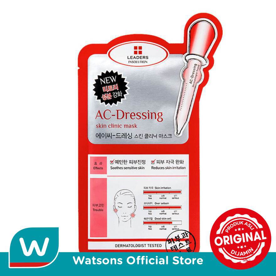 Jual Leaders Insolution AC-Dressing Skin Clinic Mask 25ml Indonesia ...