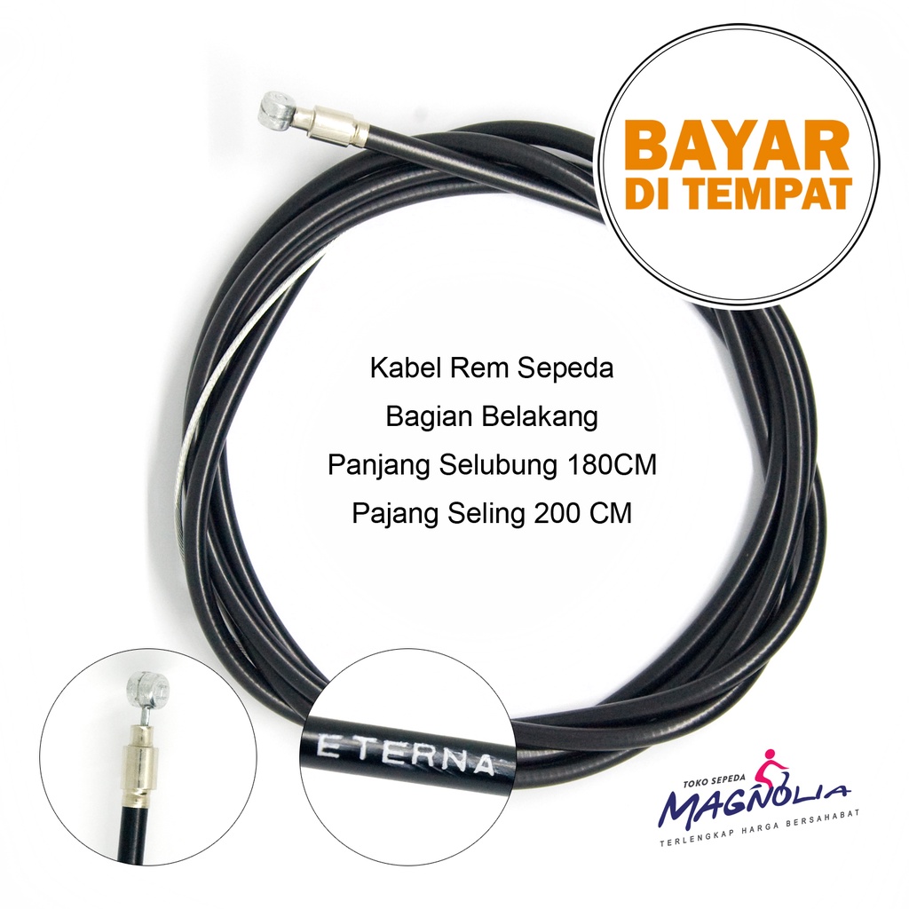 Jual Kabel Rem Tali Kawat Rem Sepeda Bagian Depan atau Belakang Gunung ...