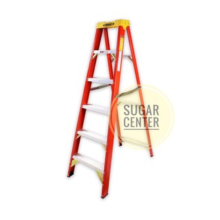 Jual Krisbow Tangga Fiber Glass 6 Step/Tangga Lipat 6 Tingkat/Tangga ...