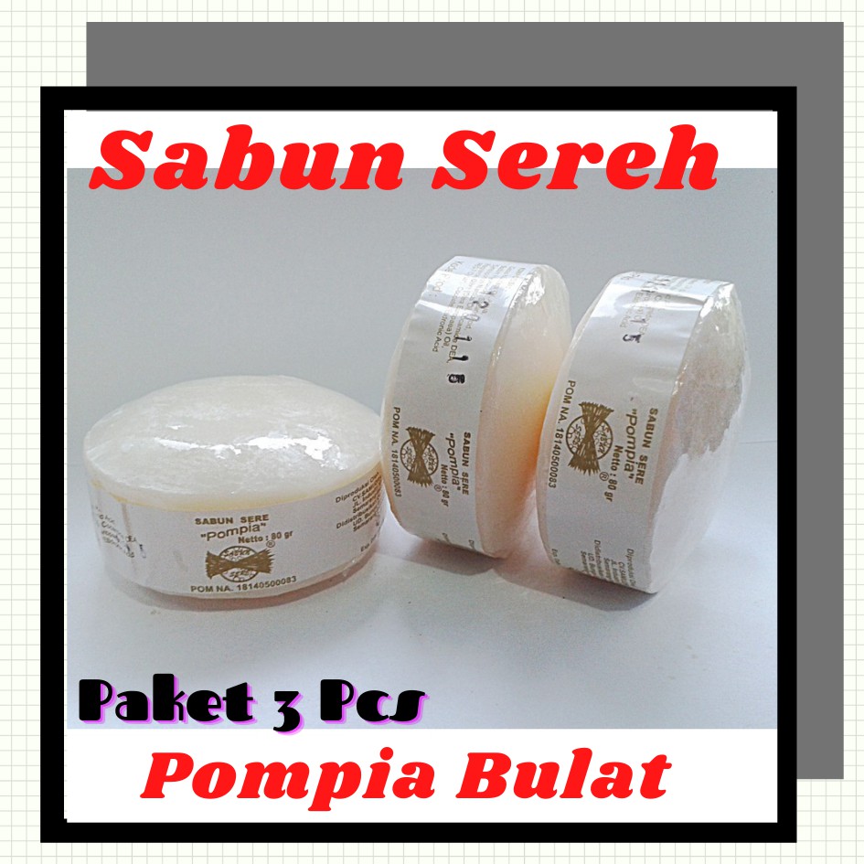 Jual Sabun Sereh Paket 3pcs Obat Penghilang Flek Hitam dan Pemutih ...
