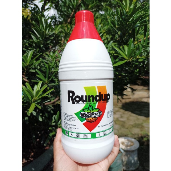 Jual Round Up Roundup 1 Liter Herbisida Pembasmi dan Pengendali Gulma ...