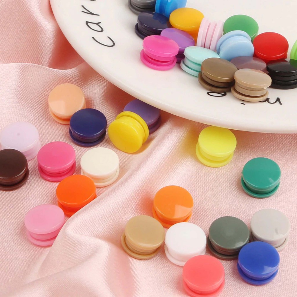 Jual 144 PCS KANCING JEPRET PLASTIK KANCING SNAP BUTTON 15 MM | Shopee ...