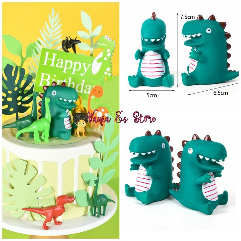 Jual Topper Cake Dino Dinosaurus Hiasan Kue Ulang Tahun Anak Tema Dino ...