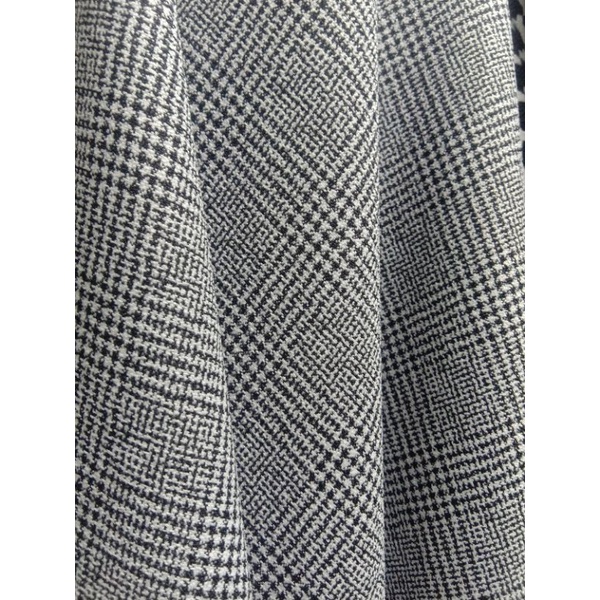 Jual kain tweed motif kotak - tweed kotak (harga terter per 1meter ...