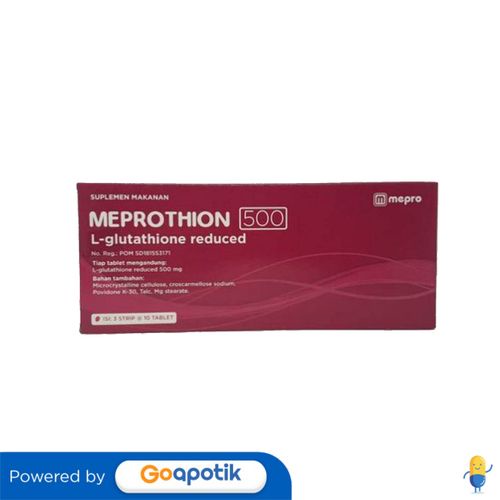 Jual Meprothion 500 Mg Box 30 Tablet | Shopee Indonesia